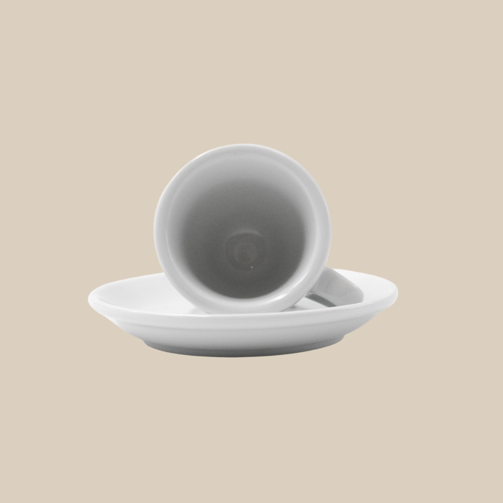 Nuova Point Milano Caffè Espressotasse 65ml Weiß 6 Tassen Espresso